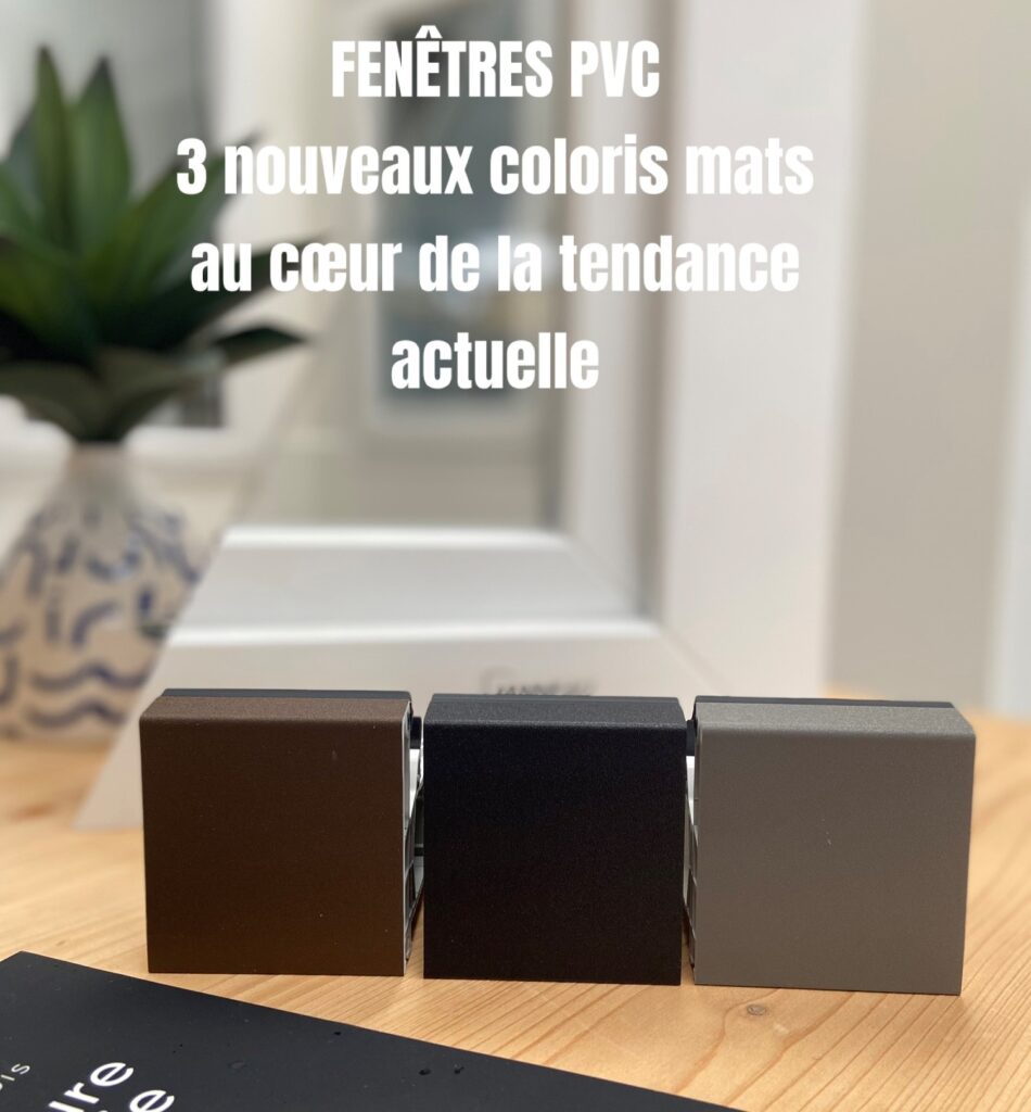les couleurs des fenêtres pvc à Bayonne